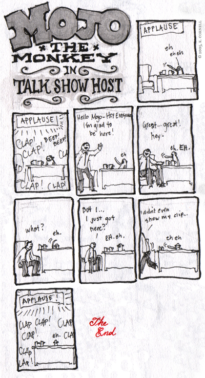 "The Talk Show Host" - A classic Bearskinrug Article.